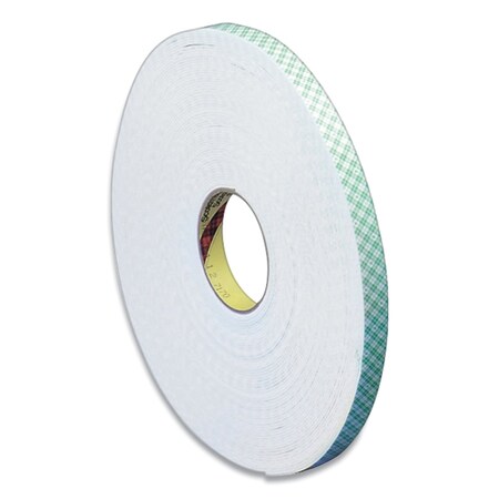 3M 4016 $51.14 4016 Double Coated Urethane Foam Tape, 0.38" x 36 yds, White | Zoro.com